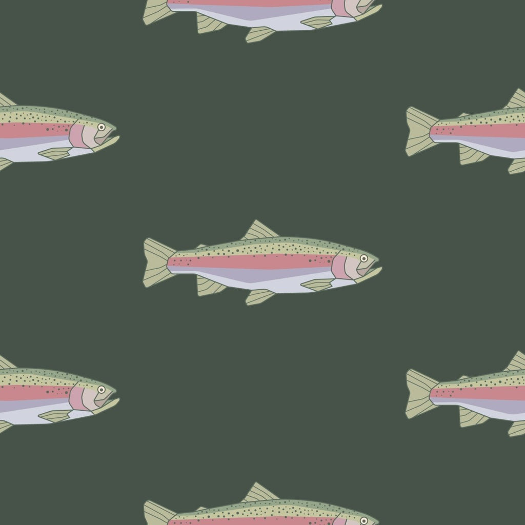 Green Trout Wallpaper – Sorelle Gallery Fine Art