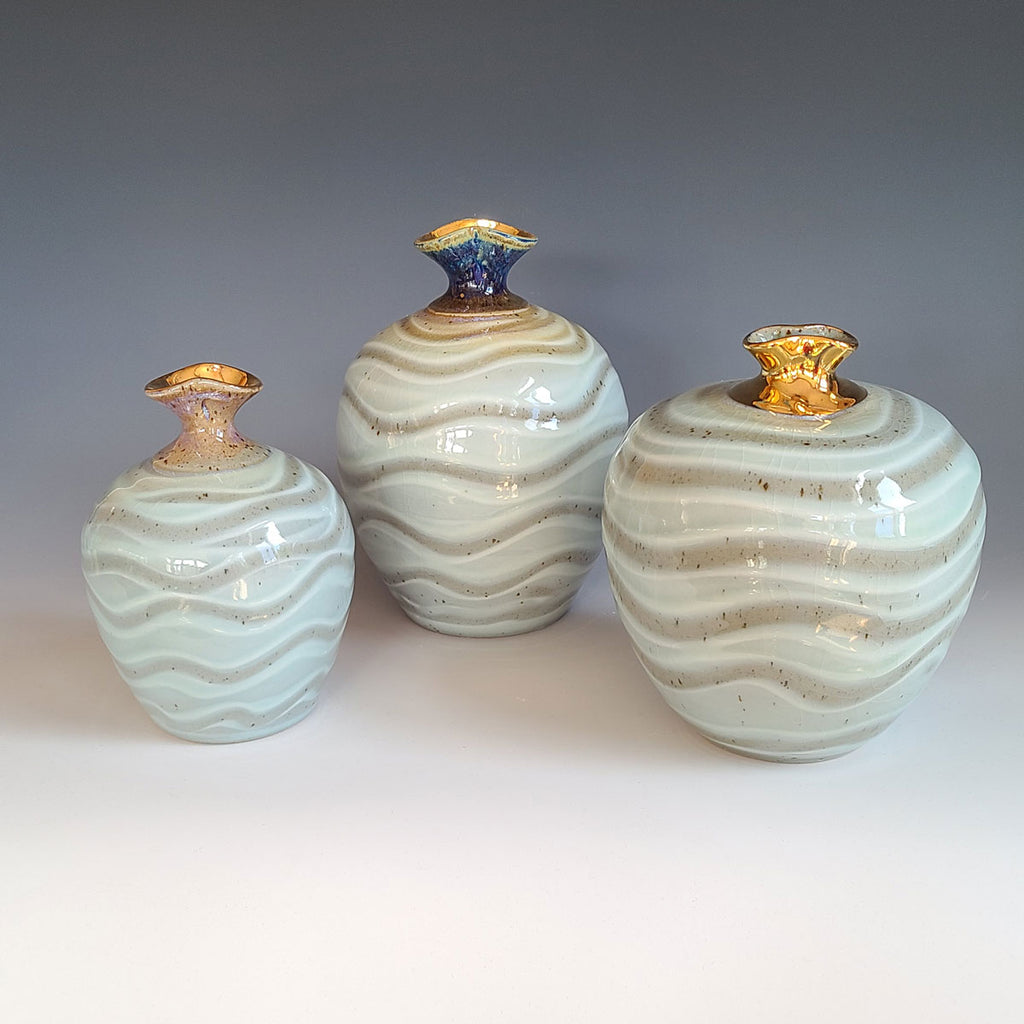 Glazed Ceramic Vessel - Sculpture by Jon Puzzuoli – Sorelle Gallery ...